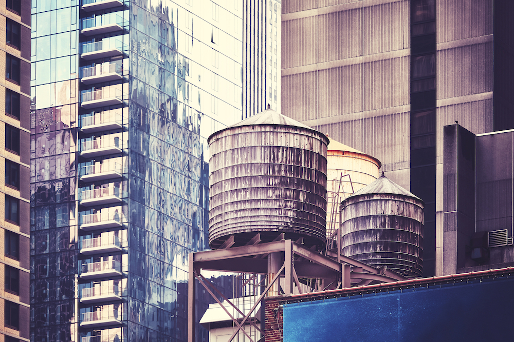 NYC Rooftop Tanks and Roof Pumps for Water | Antler Pumps